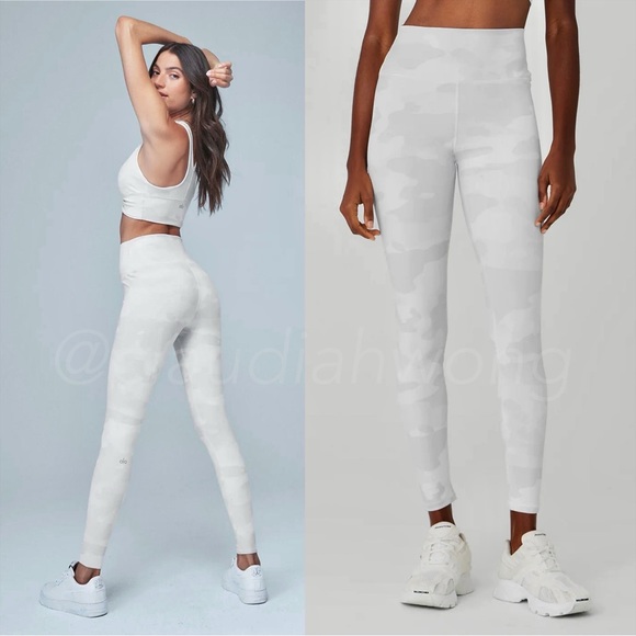 ALO Yoga | Pants & Jumpsuits | Alo Yoga High Waist Vapor Leggings In ...